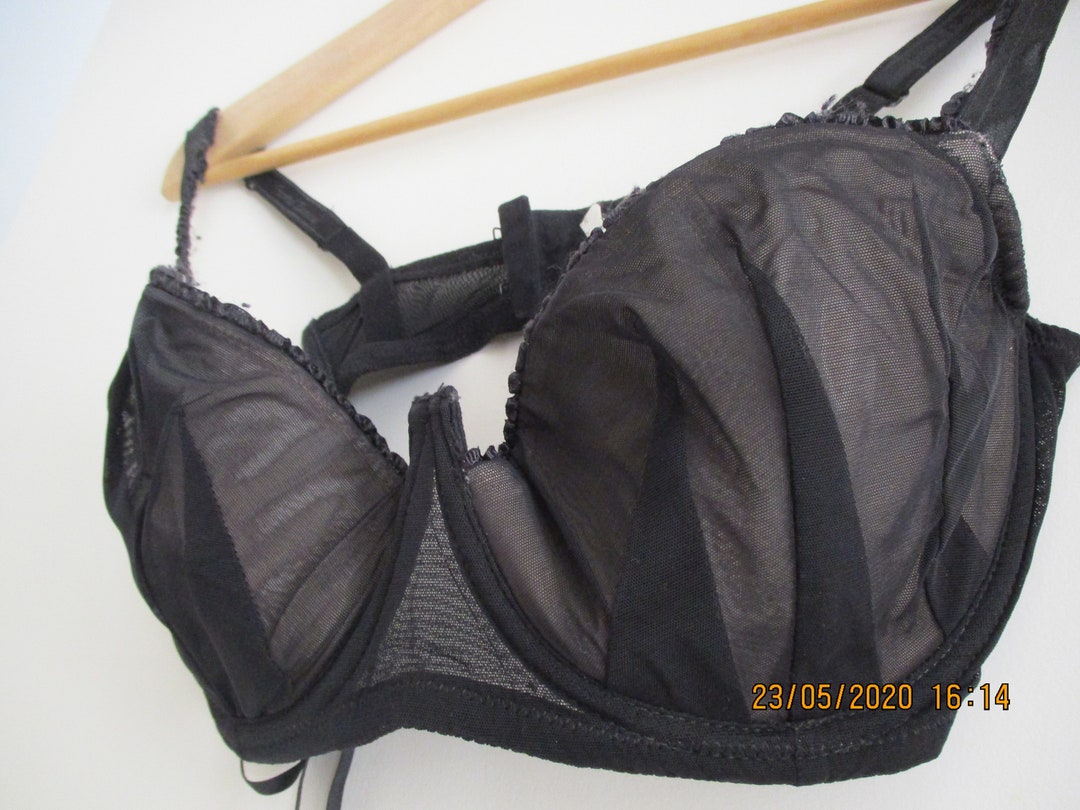 Vintage 1950S Pinup Style Bra /soutien Gorge by Chantal Thomass Uk 34D ...