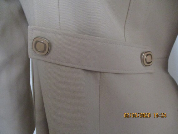 Vintage 1960S French Mod Coat/Mac /Trench Coat Size 1… - Gem