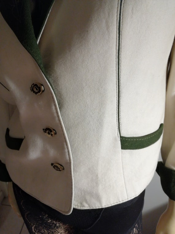 Vintage Original Distler Trachten wool Dirndl, German… - Gem