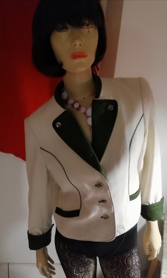 Vintage Original Distler Trachten wool Dirndl, German… - Gem