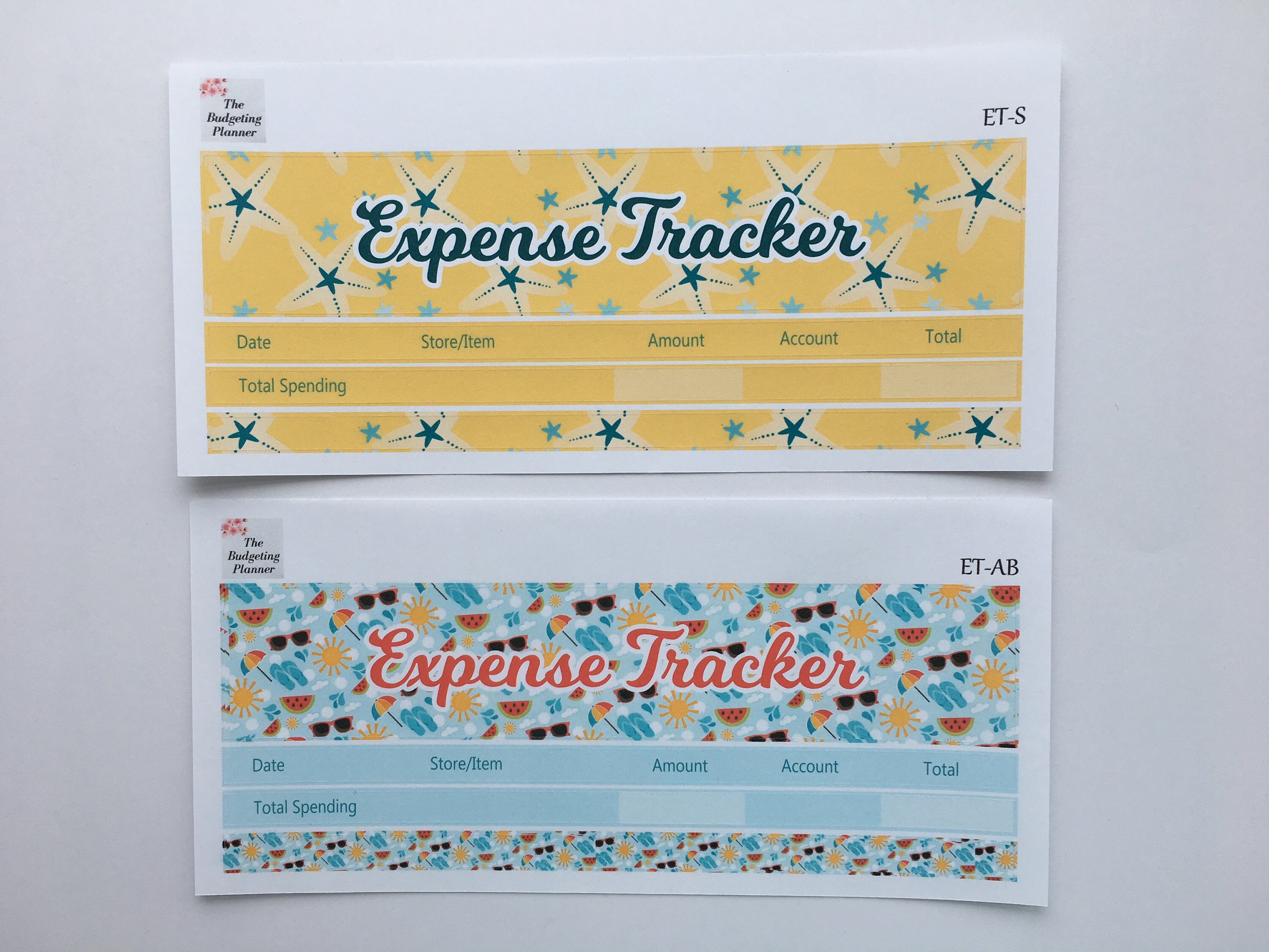 Labels, Stickers & Tags Budget planner stickers to track savings in ...