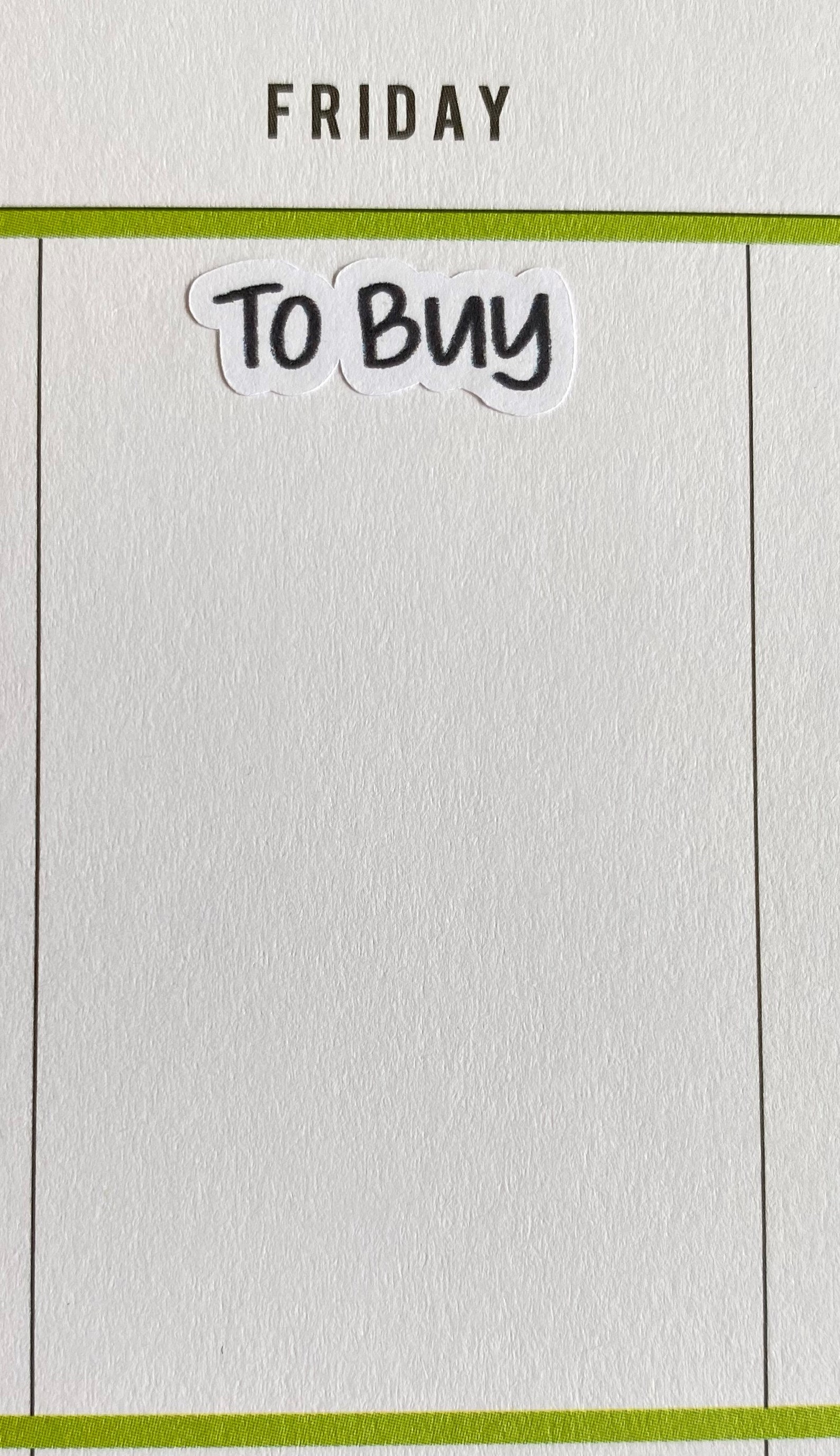 Custom Script Stickers Planner Stickers With Your Choice of - Etsy UK