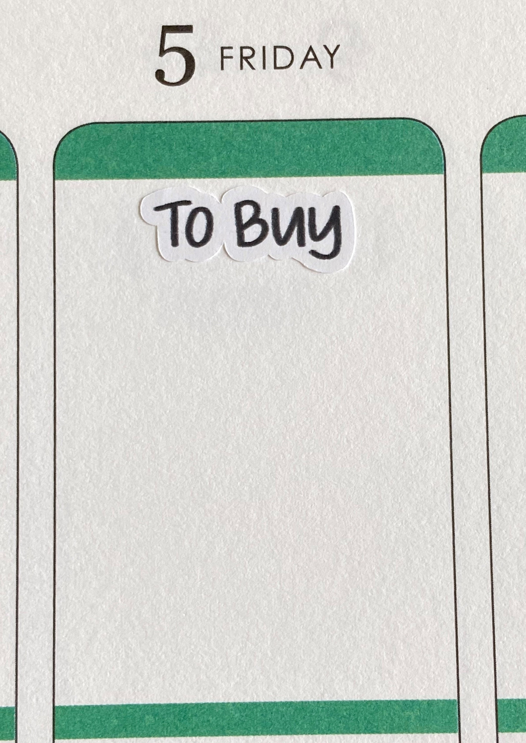 Custom Script Stickers Planner Stickers With Your Choice of - Etsy UK