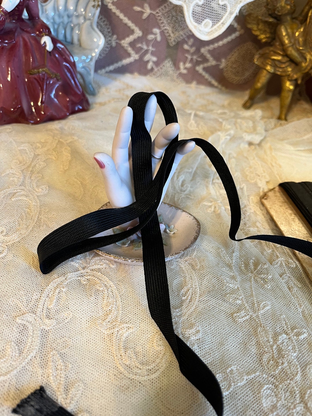 Antique Black Silk Middy Braid - Etsy
