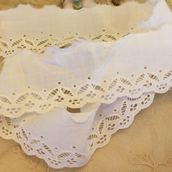 Embroidered Edging - Etsy