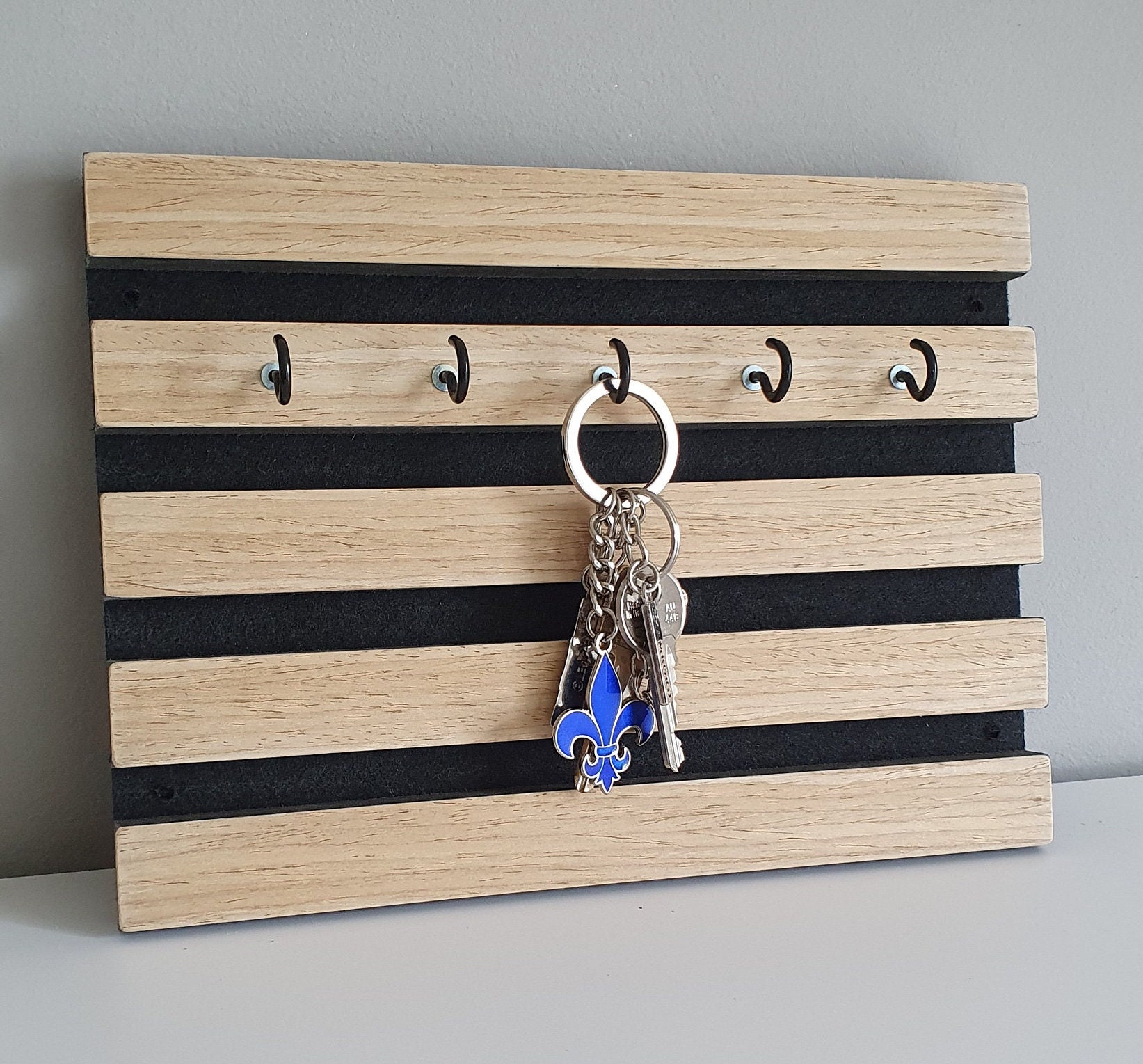 Schlüsselbrett modern Schlüsselboard schlicht als Gastgeschenk Idee zur ...