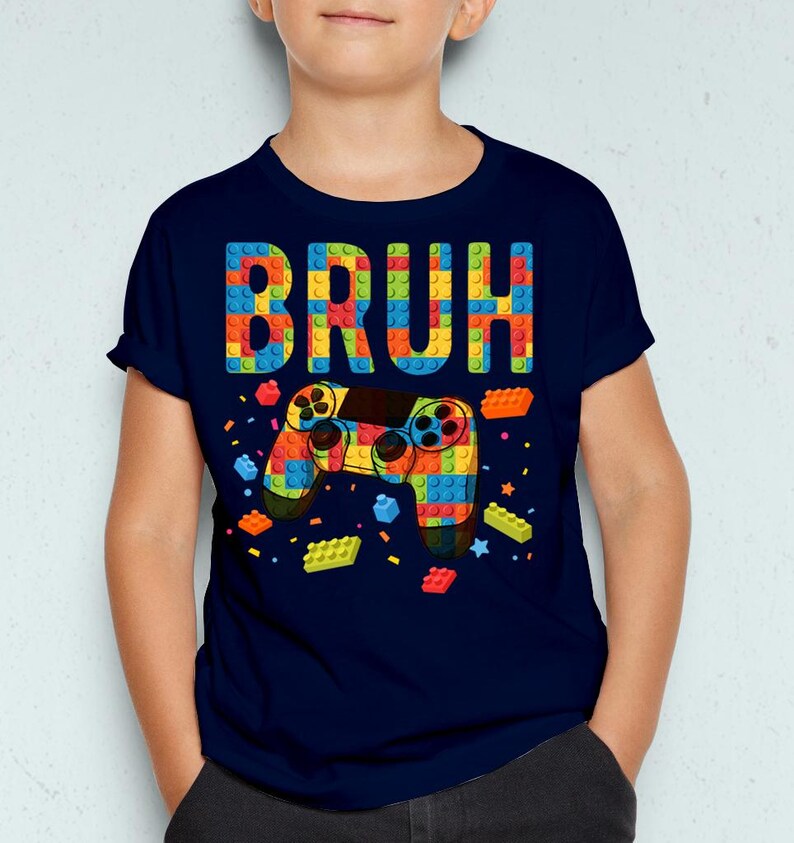 Bruh Gamer Building Blocks PNG: Video Game Design (digital Download) - Etsy