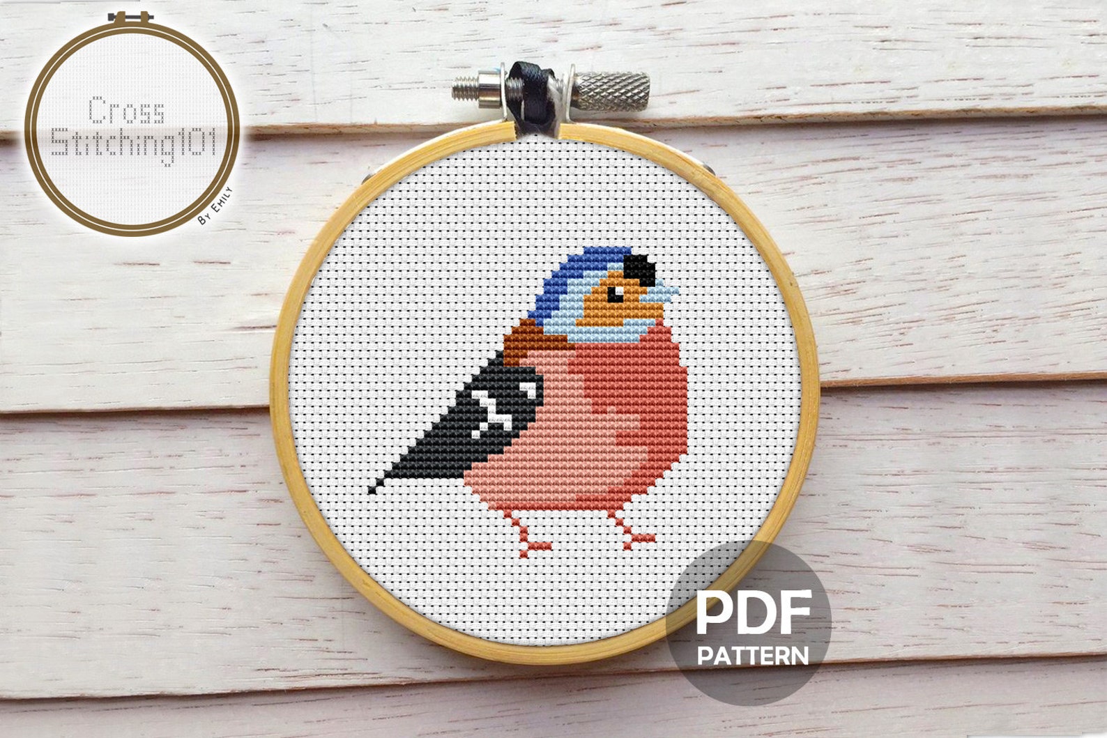 Sparrow Bird Cross Stitch Pattern Instant Download PDF - Etsy