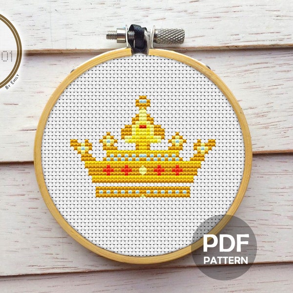 Crown Pattern - Etsy
