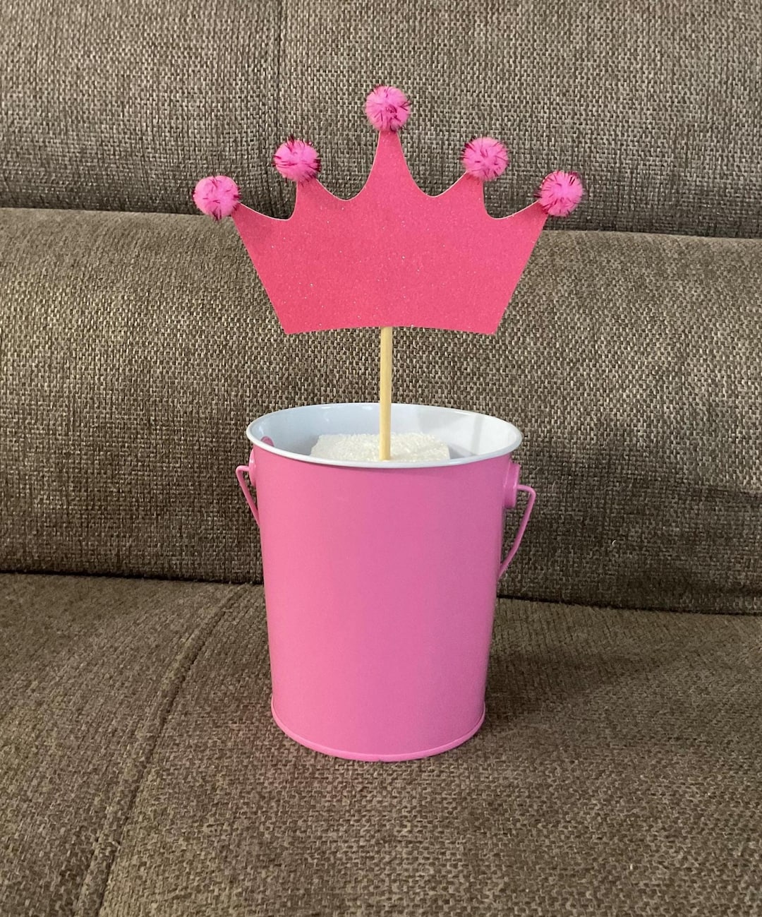Crown Cake Topper \ Princess Birthday Party \ Centerpiece \ Princess ...