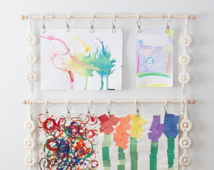 Kids Art Gallery Sign, Childrens Art Display Sign, Playroom Art, Kids ...