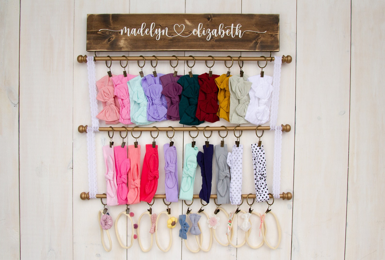 Add on Item: Lace Loops for Additional Rods 1 Pair of Lace - Etsy