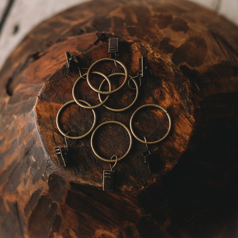 Curtain Clips Bronze - Etsy