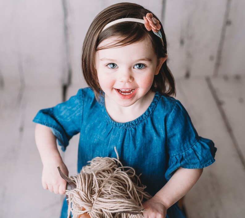 Baby Girl Headband Set | Newborn Hair Bows, Infant Accessories (10-pack ...