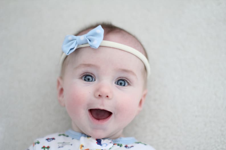 Baby Girl Headband Set | Newborn Hair Bows, Infant Accessories (10-pack ...