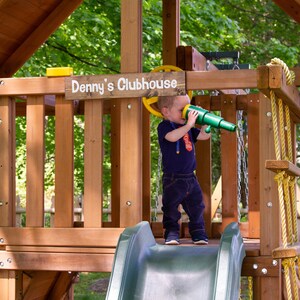 Personalized Clubhouse Sign | Hand Painted Outdoor Decor - Etsy