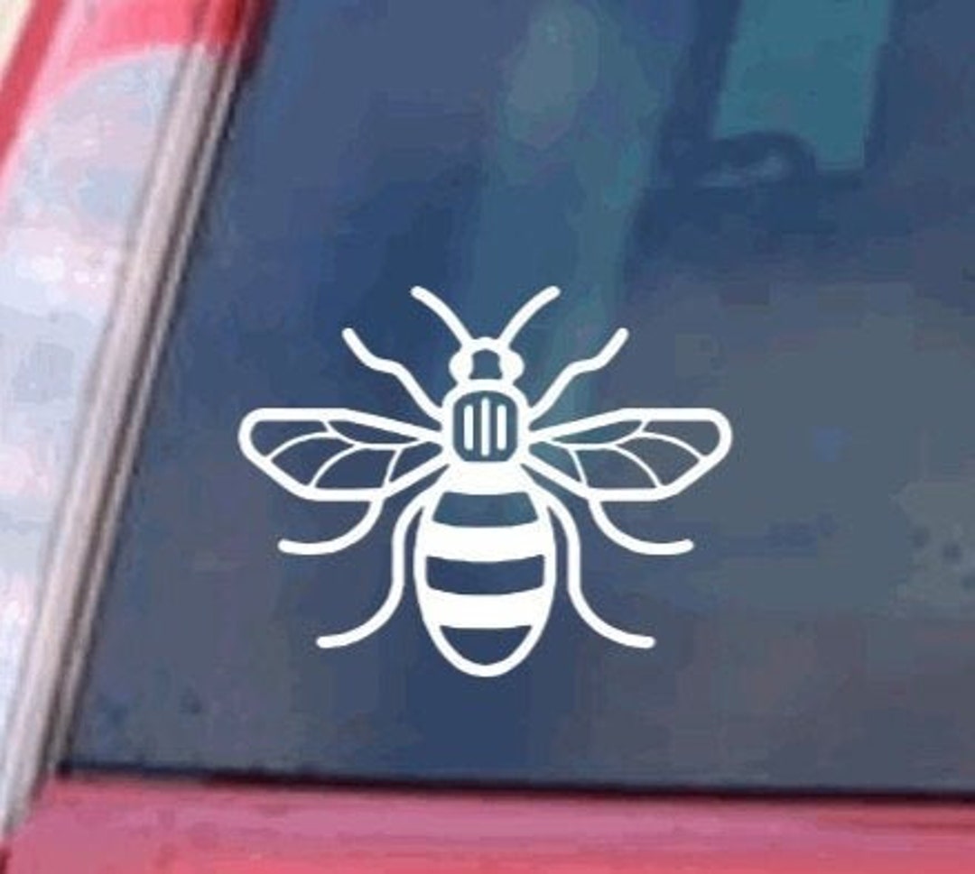 Manchester abeja coche calcomanía vinilo pegatina.pared pegatina ...