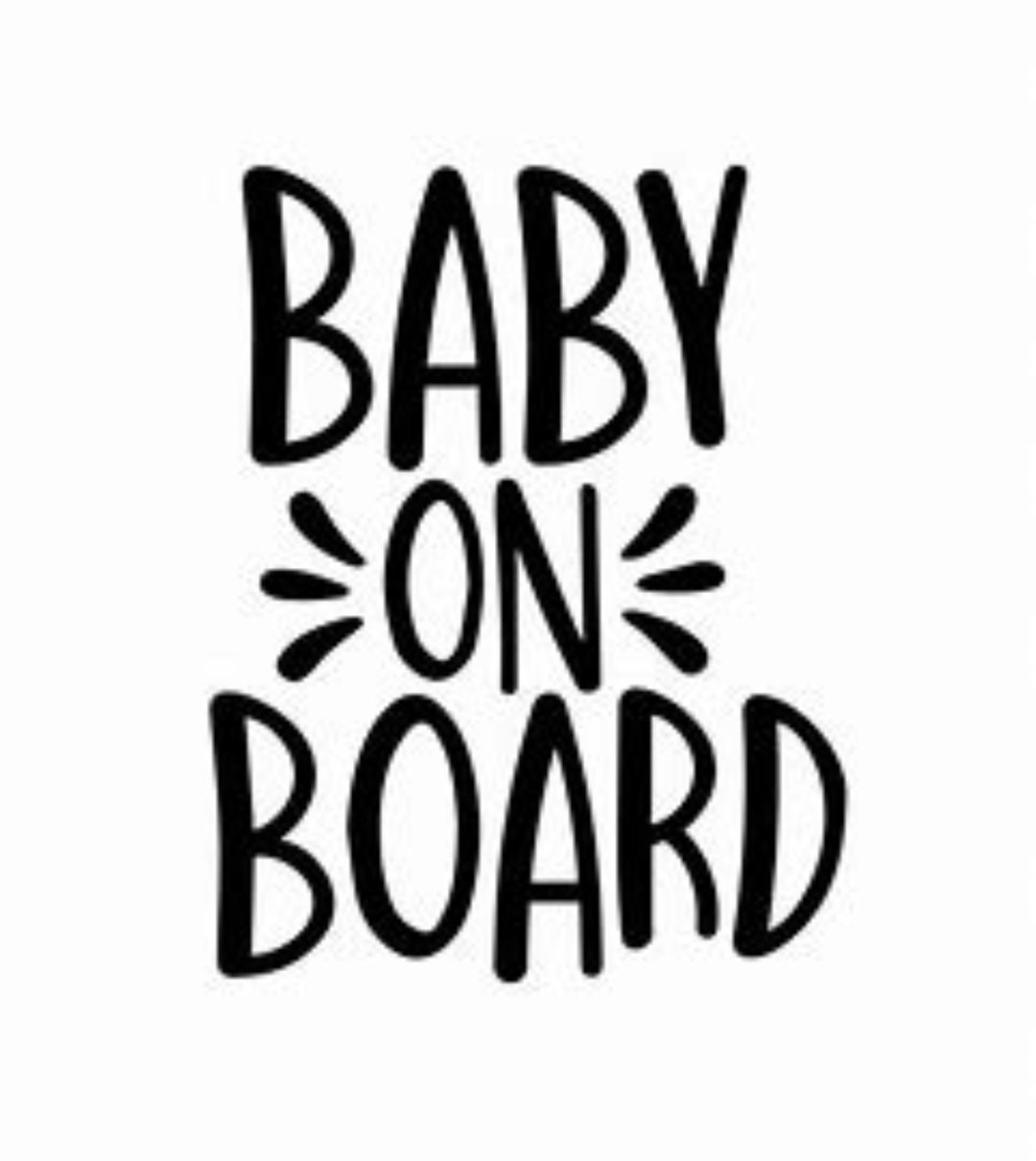 Baby on Board Svg Cutting File. Baby ON BOARD Digital Download .cutting ...