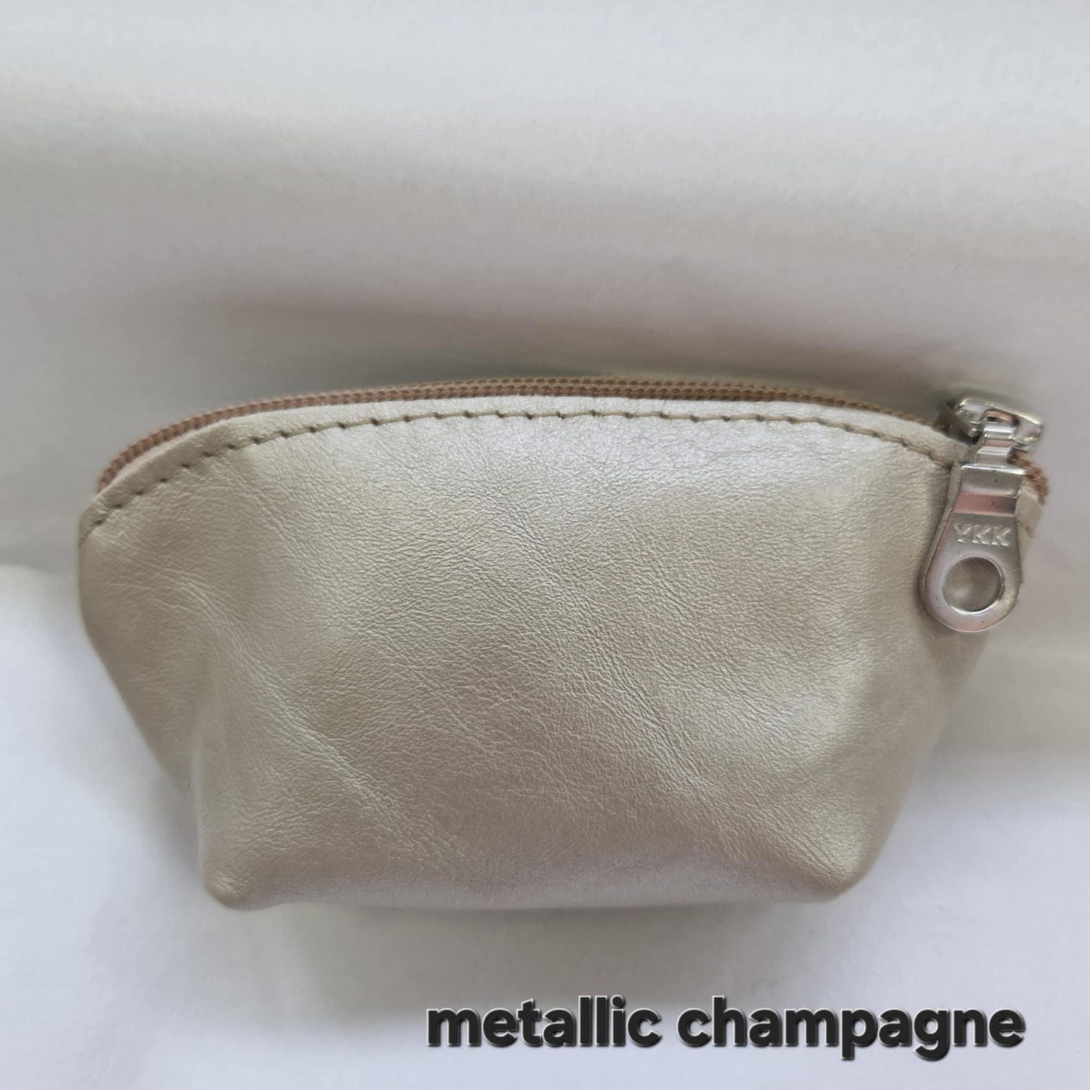 Genuine Glace Leather Coin Purse | Small Zipped Wallet | Cute Everyday ...