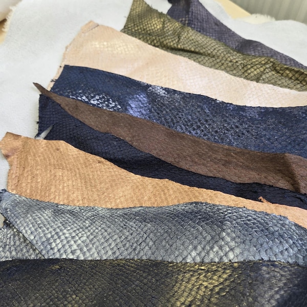 Fish Skin Leather - Etsy
