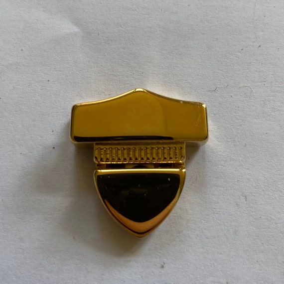 Triangle Closure 25mm Clasp Tuck Lock Fasteners Gold Finish - Etsy