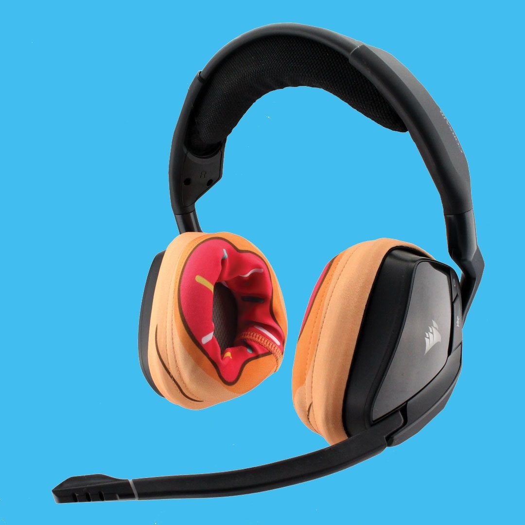 Homer Donut Headset Cushion Covers for Hear Protection and Gaming ...