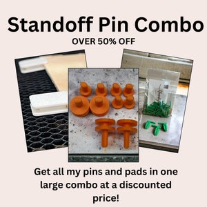 Honeycomb Standoff Pins, Pads and Hold Down Pins Combo! Stop Flashback ...