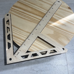 Center Finder Jig Template SVG, Laser Cut Grid, Centering Ruler Digital ...