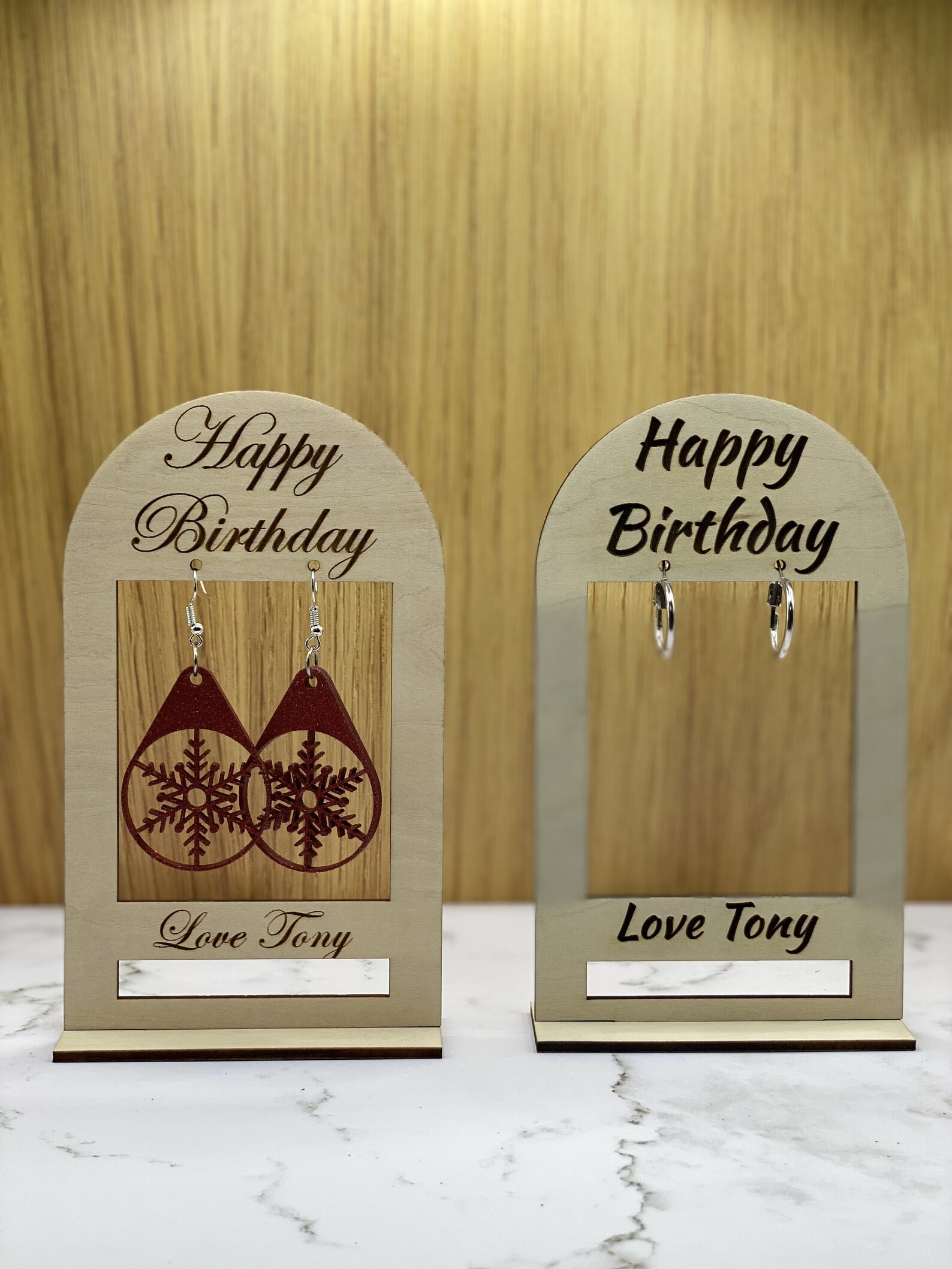 Earring Stand Bundle, SVG Laser Cut - Jewelry Holder Custom Stud ...