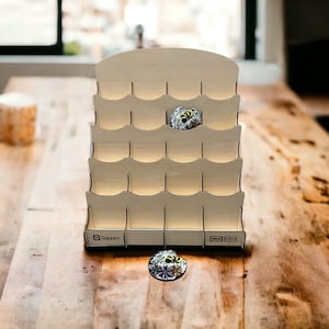 Sticker Display Stand - 20 Pockets, Car Coasters, Stickers or Anything ...