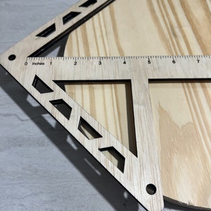 Center Finder Jig Template SVG, Laser Cut Grid, Centering Ruler Digital ...