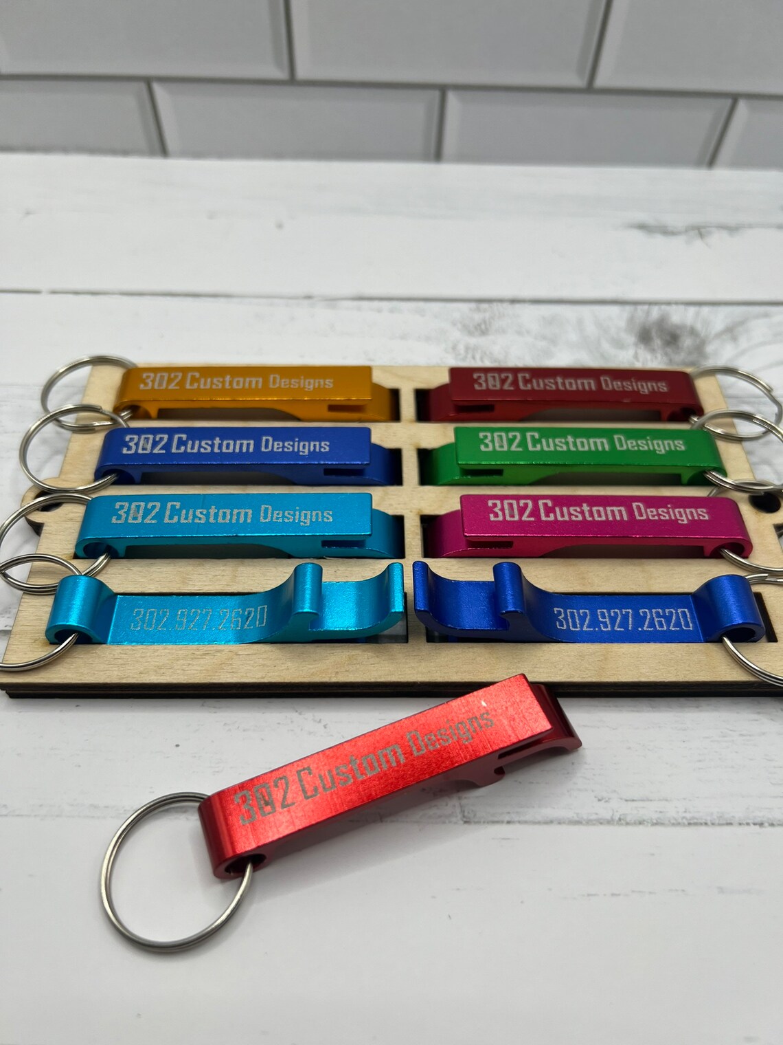 Bottle Opener Keyring Laser Engraving Jig Fiber SVG - Etsy