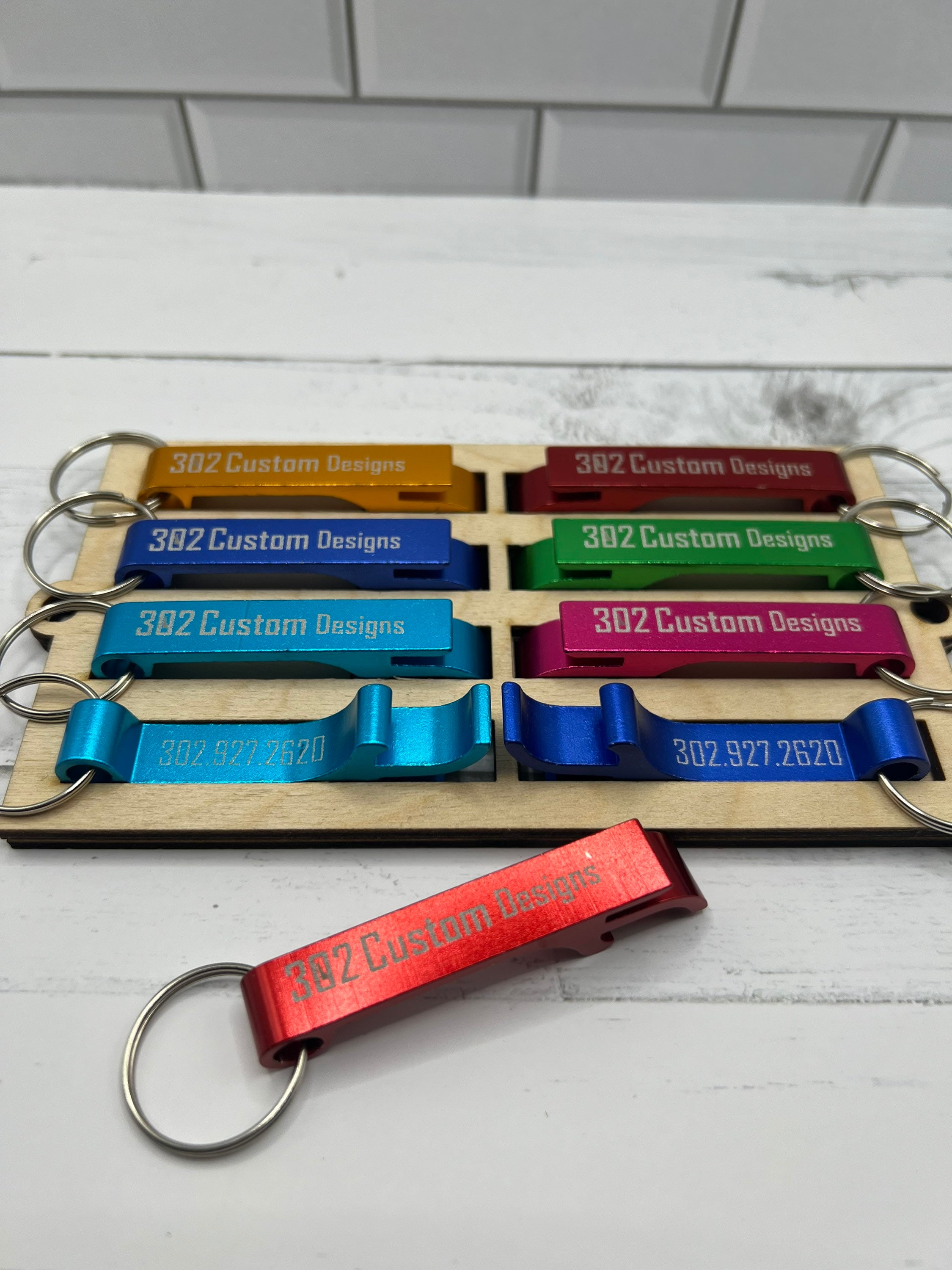 Bottle Opener Keyring Laser Engraving Jig Fiber SVG - Etsy