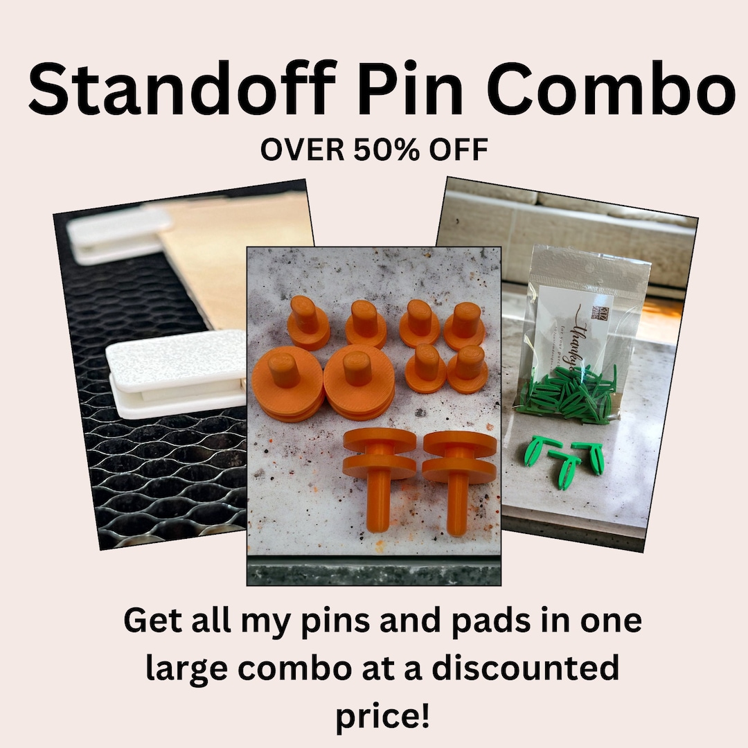 Honeycomb Standoff Pins, Pads and Hold Down Pins Combo! Stop Flashback ...