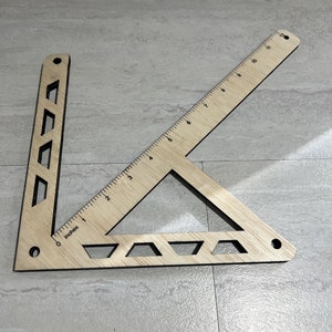 Center Finder Jig Template SVG, Laser Cut Grid, Centering Ruler Digital ...