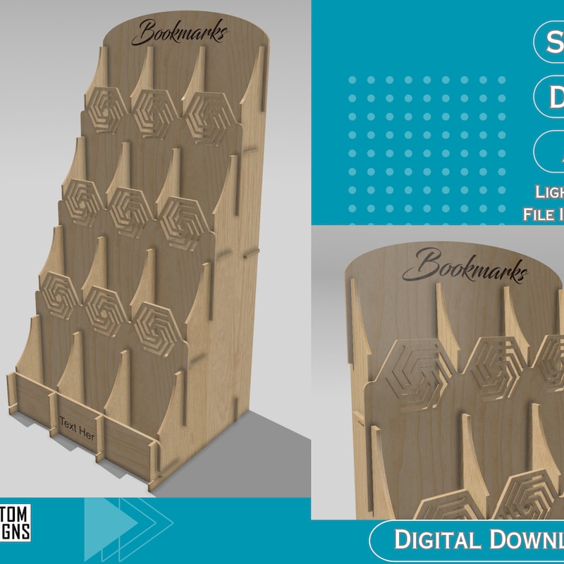 Display Stand Bookmarks - Etsy