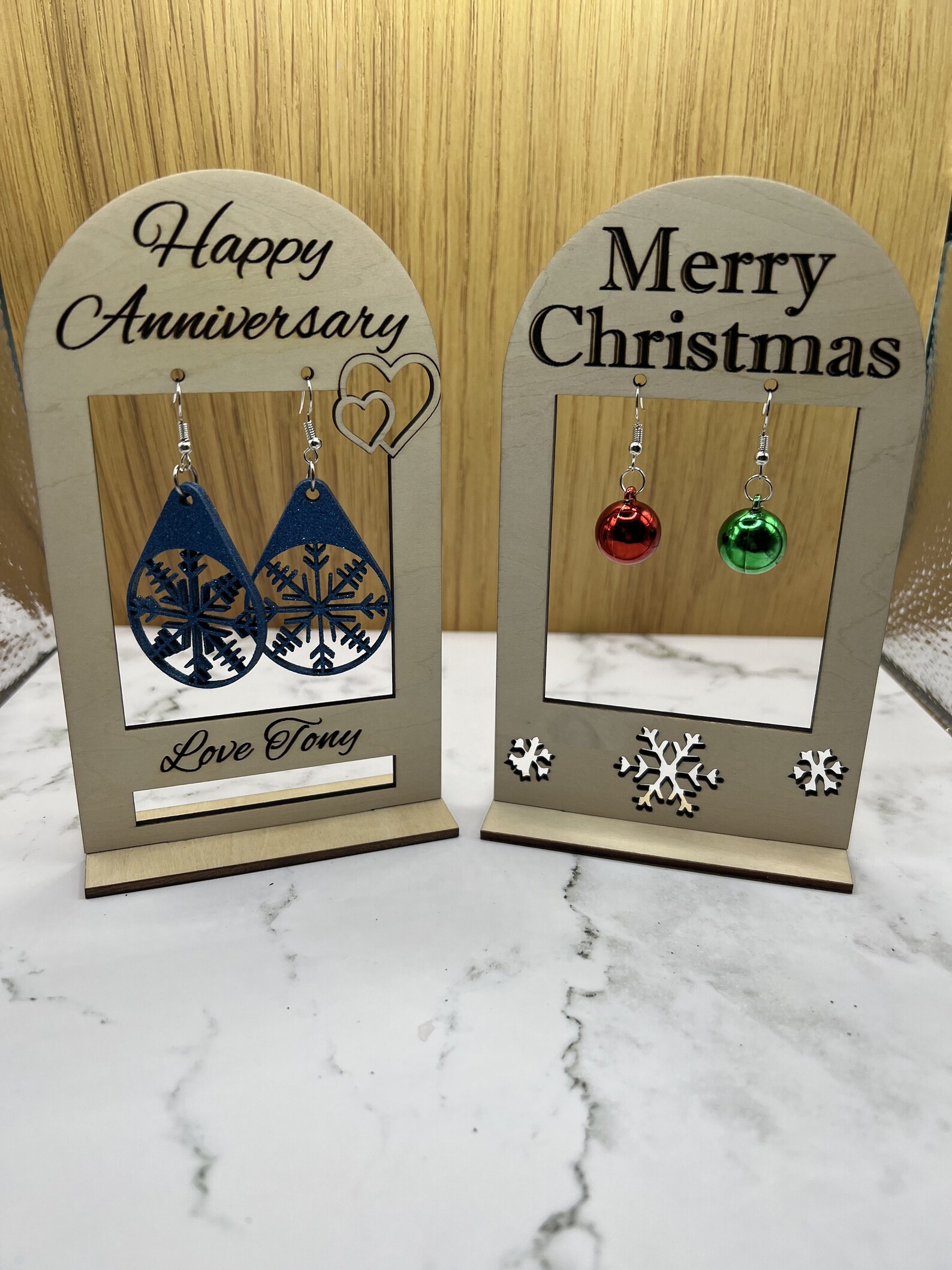 Earring Stand Bundle, SVG Laser Cut - Jewelry Holder Custom Stud ...