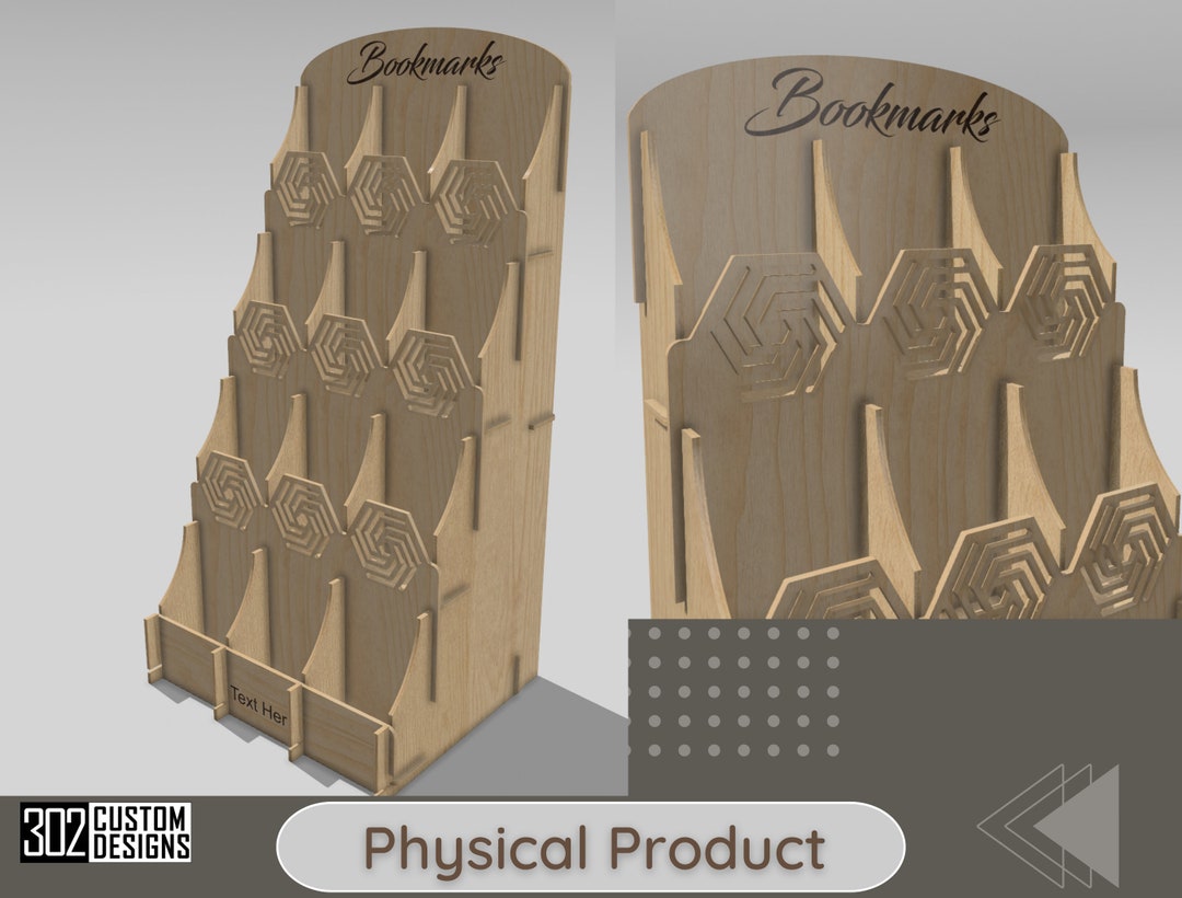 Bookmark Display Stand Holder 12 Pockets, Bookmarks, Stickers or ...