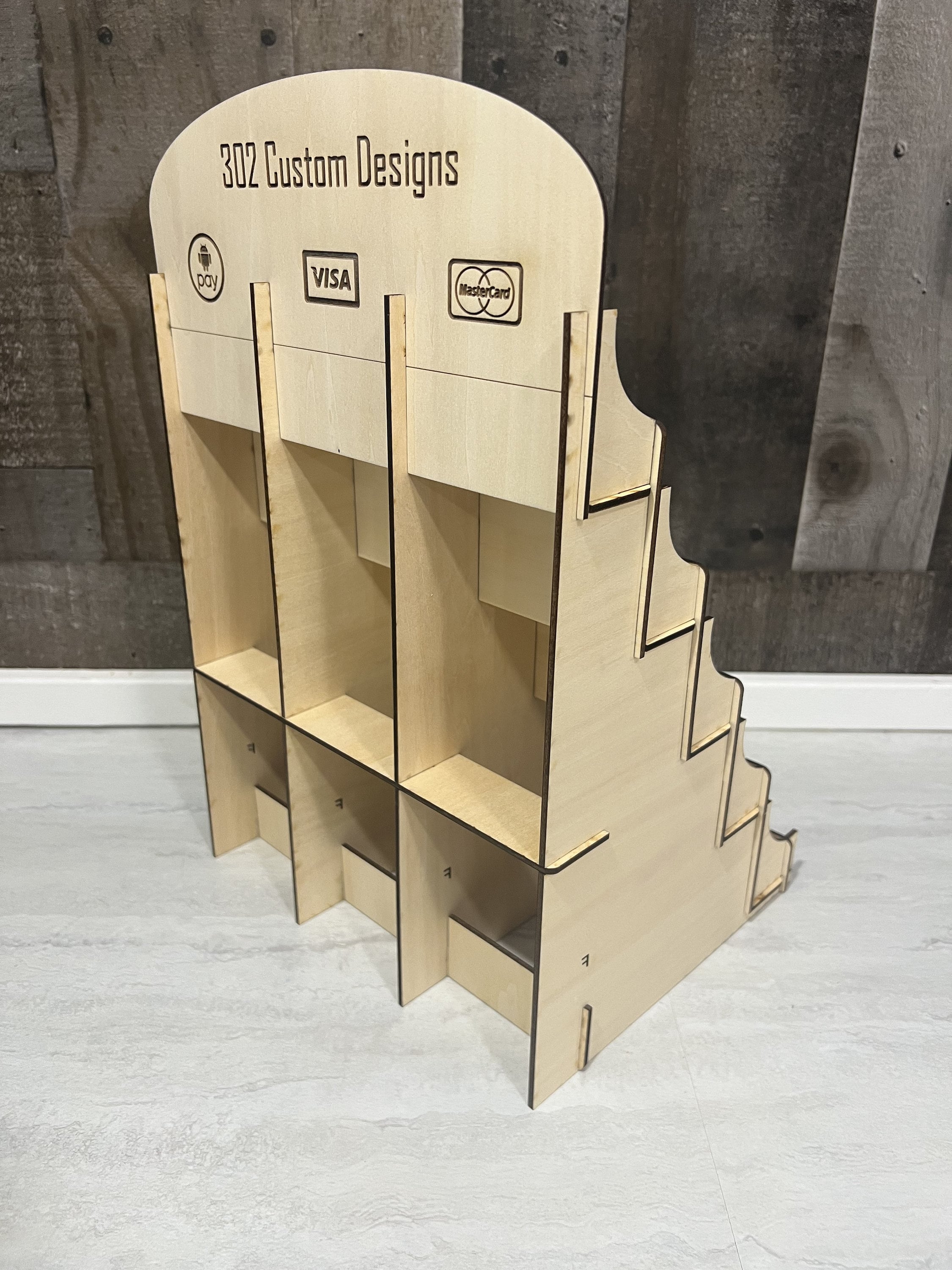 Retail Counter Display Stand - Car Coasters or Anything 3 Inch Wide ...