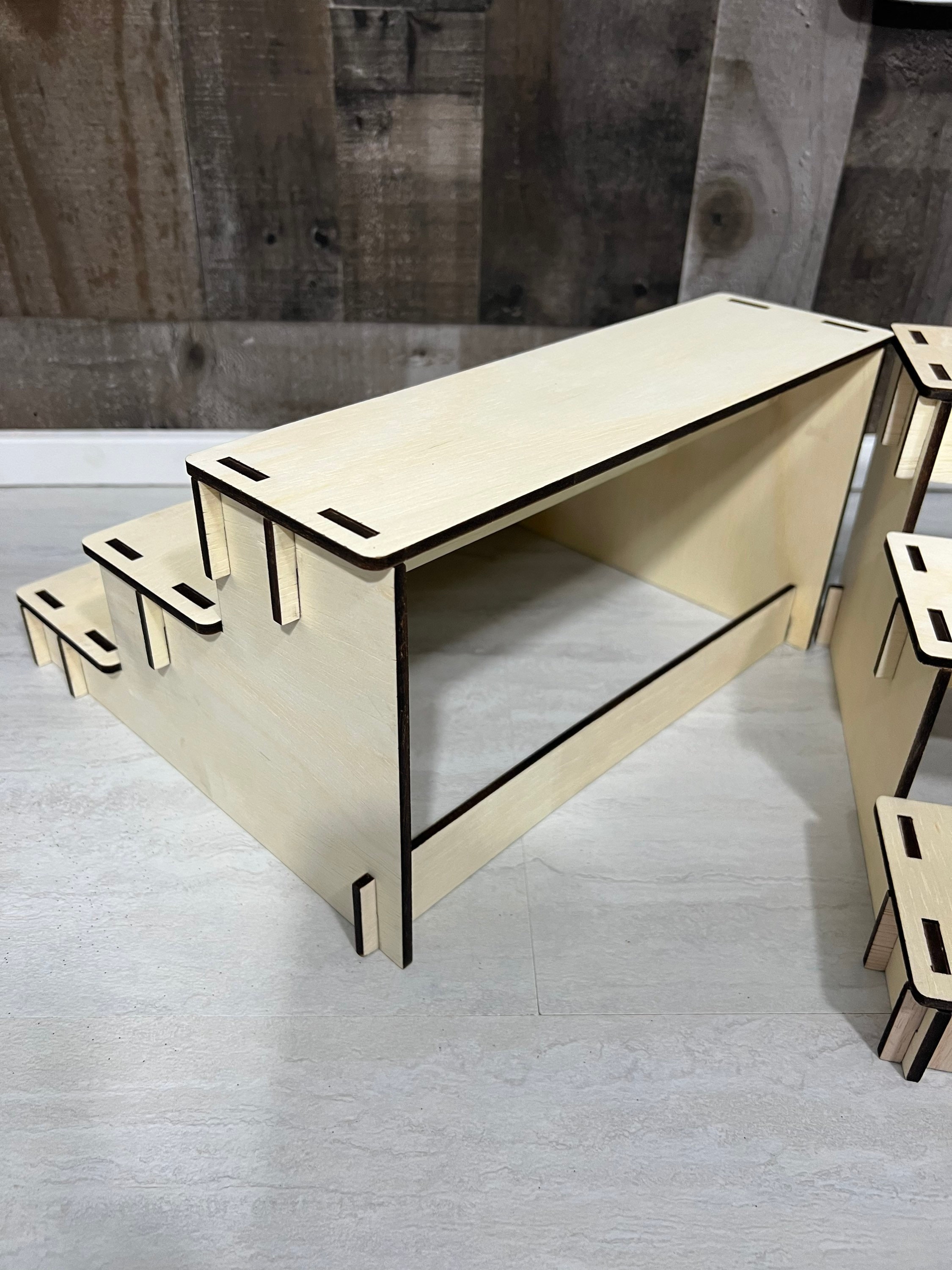 Retail Counter Display Stand Laser CUT SVG Digital File - Etsy