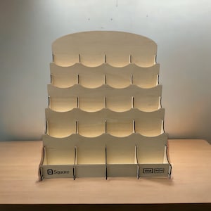 Sticker Display Stand - 20 Pockets, Car Coasters, Stickers or Anything ...