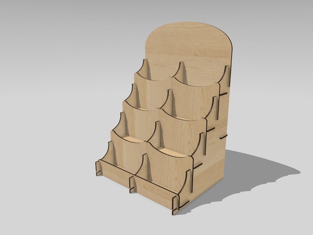 Retail Counter Display Stand, 8 Pocket, Coasters, Stickers or Anything ...