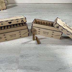 Ammo Crate Bundle- 17 Ammo Crates - 40 - 45CAL - 9mm 380 - 22LR 223 5. ...