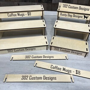 Retail Counter Display Stand - Laser CUT - SVG - Digital File - Etsy Canada