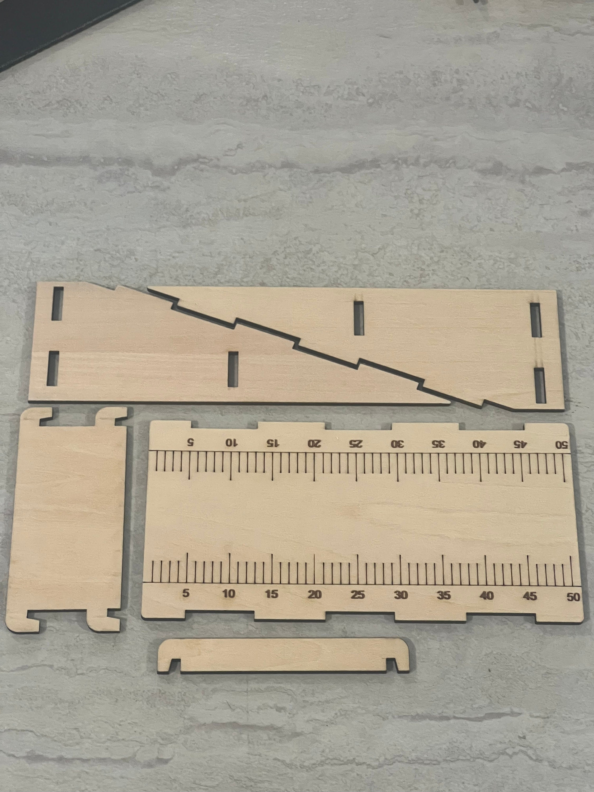 Laser Ramp Test Jig: SVG, Lightburn File (digital File) - Etsy