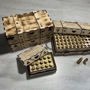Ammo Crate Bundle- 17 Ammo Crates - 40 - 45CAL - 9mm 380 - 22LR 223 5. ...