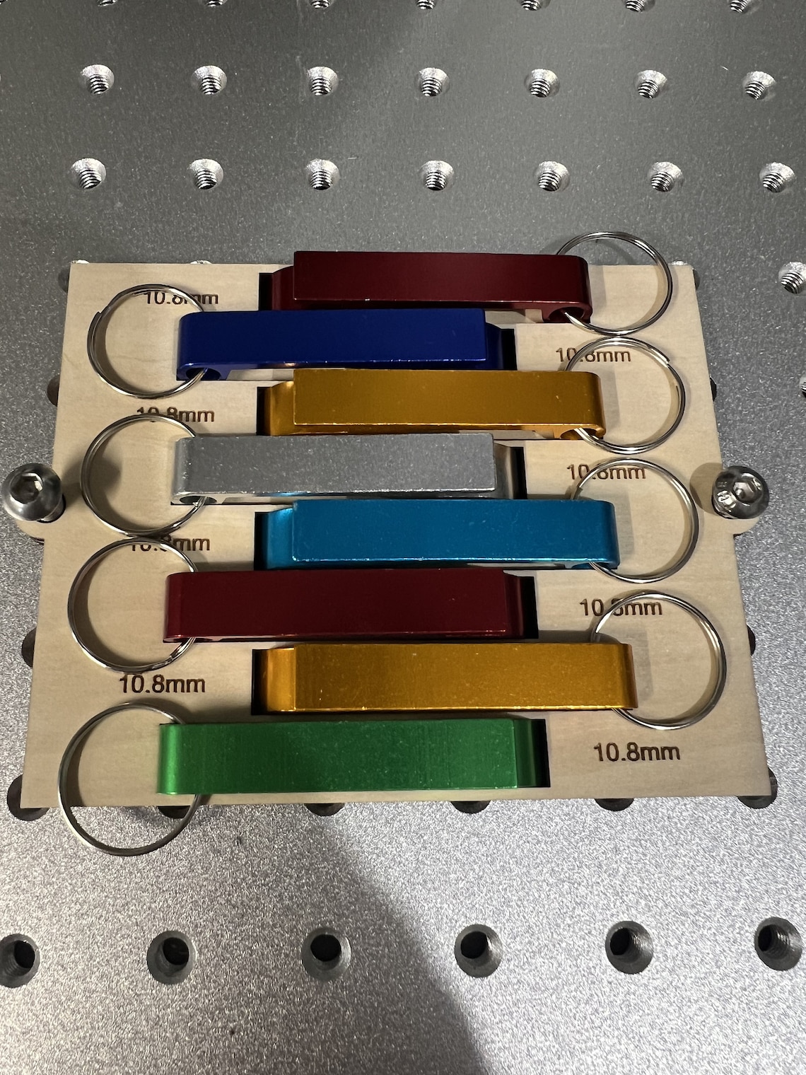 Bottle Opener Keyring Laser Engraving Jig Fiber SVG - Etsy