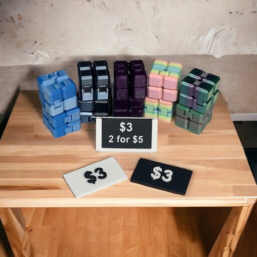 Display Price Kits, Interchangeable Pricing Tags, Craft Show Price Sign ...