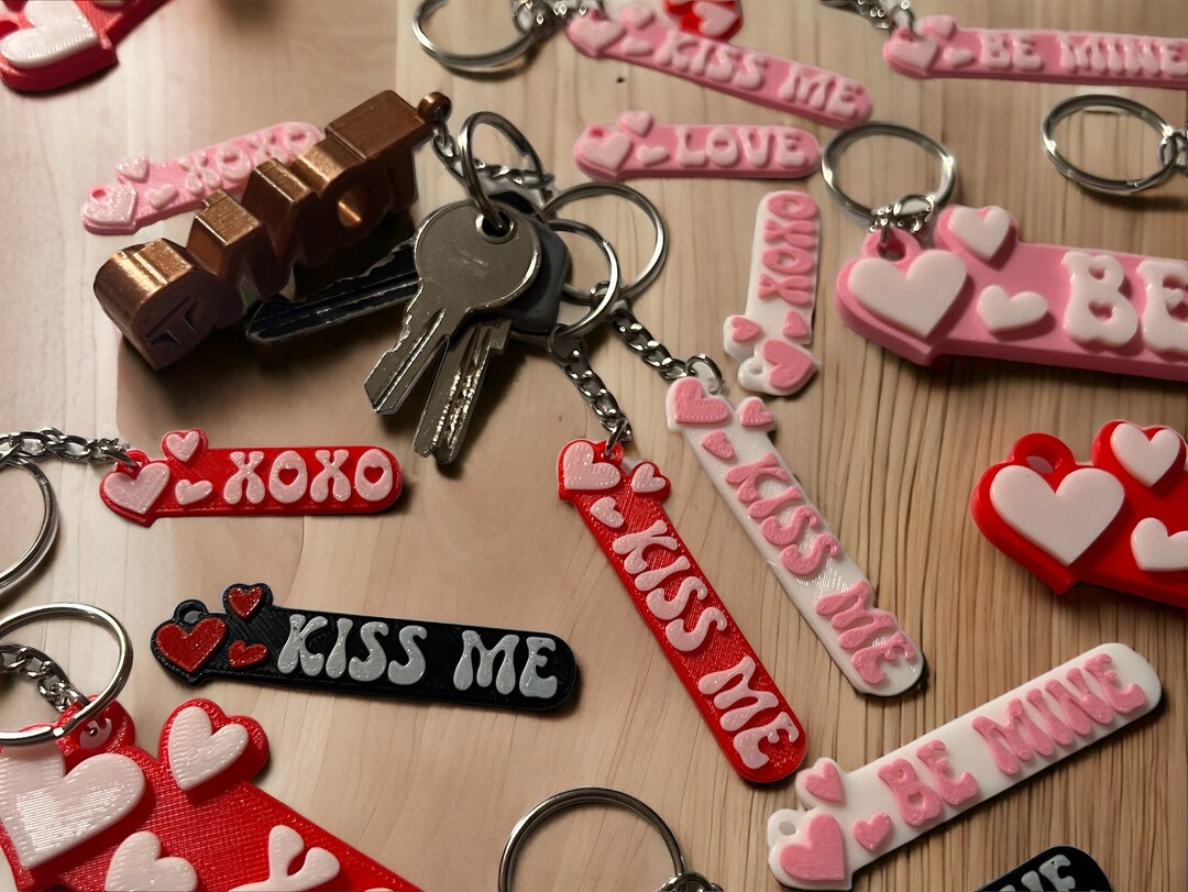 Adorable Keychains for Every Occasion - Custom 3D Printed Keychains ...