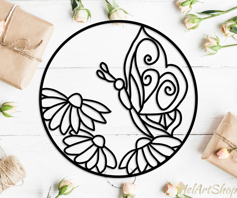 Circle Coaster Svg Laser Cut Stencil Laser Cut Files Laser Cut Dxf 